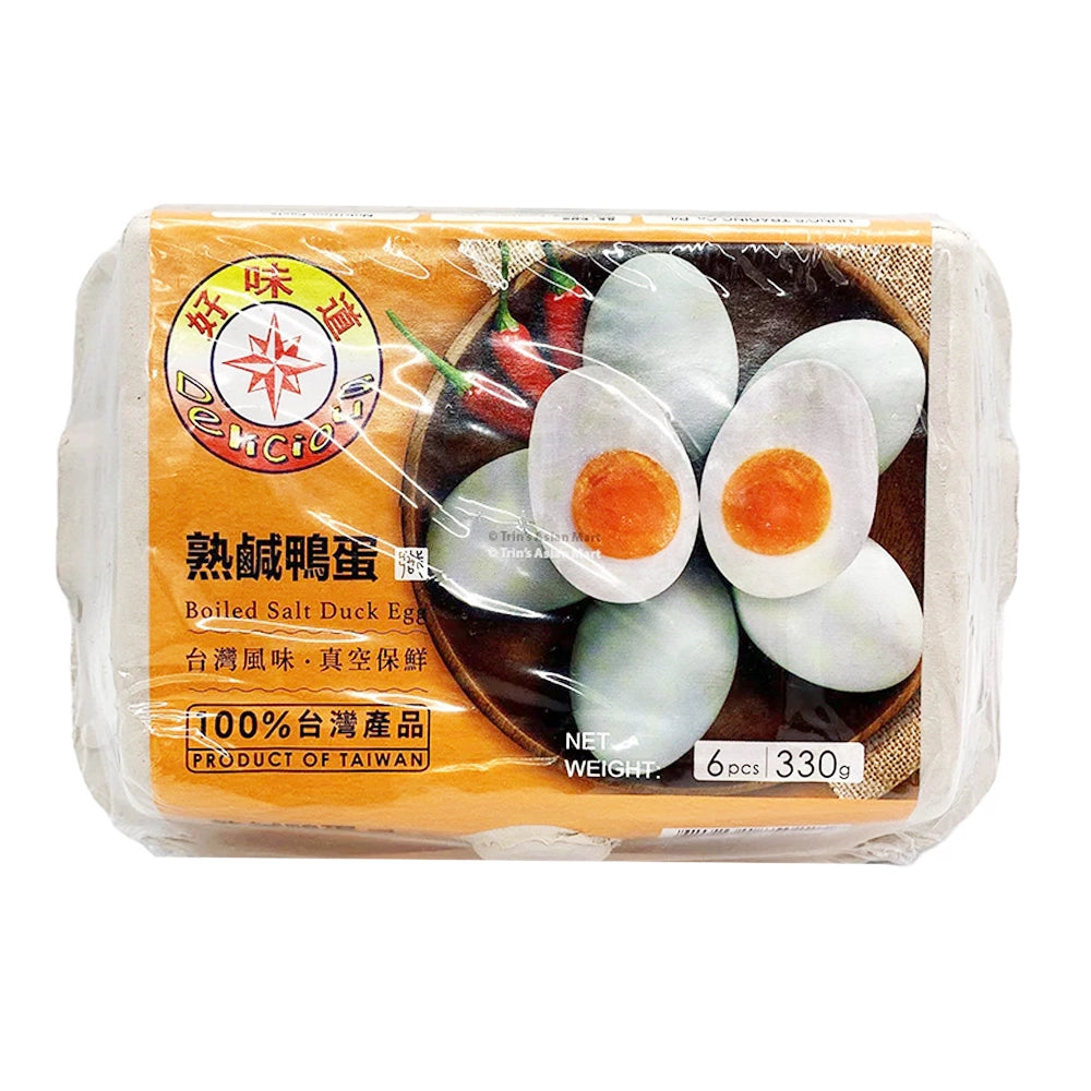 Delicious Boiled Salt Duck Eggs - 6 Pieces, 330g – Umall - Australia's ...