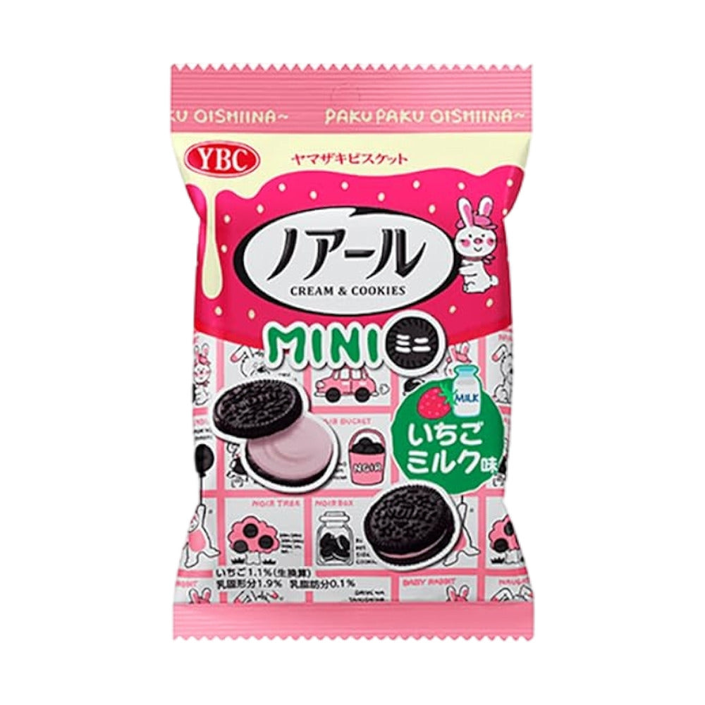 YBC Noir Mini Cream & Cookies – Strawberry Milk 40g – Umall - Australia ...