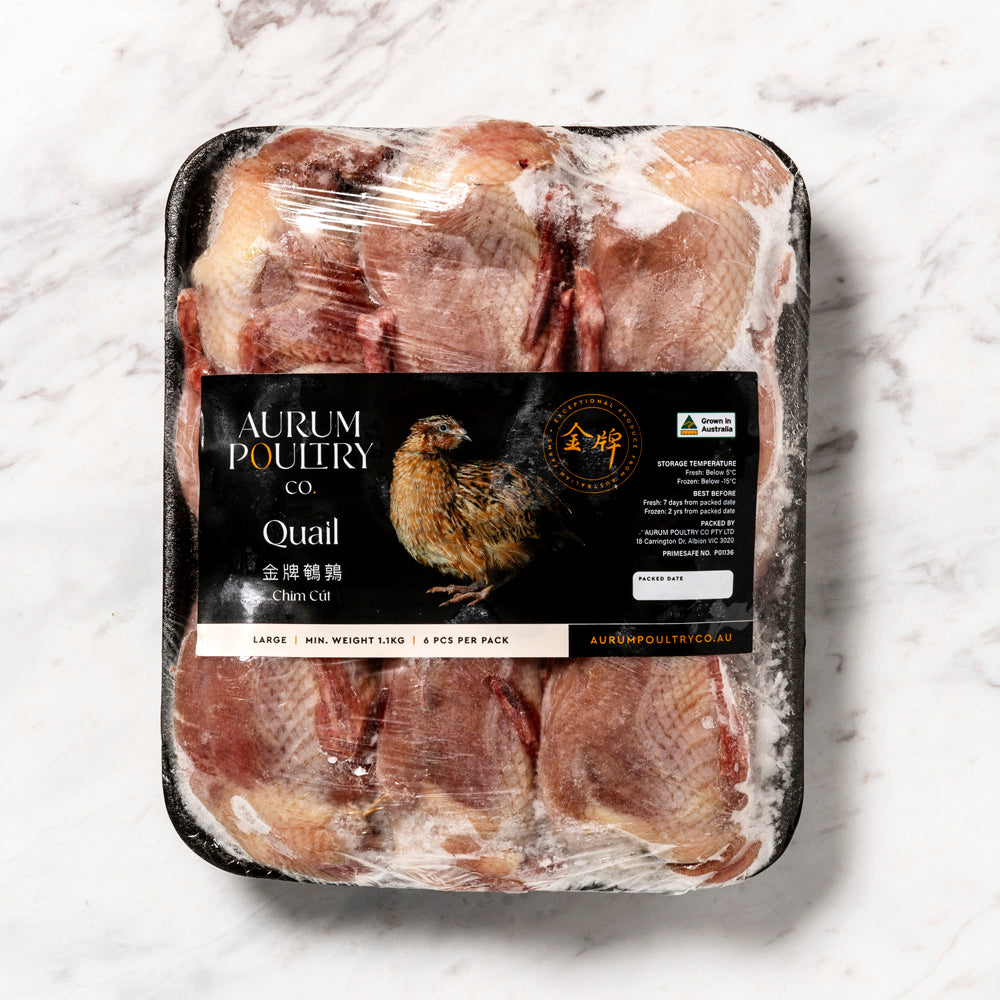 Aurum Poultry Frozen Quail 6 Pieces – Fast Sydney Delivery – Umall ...
