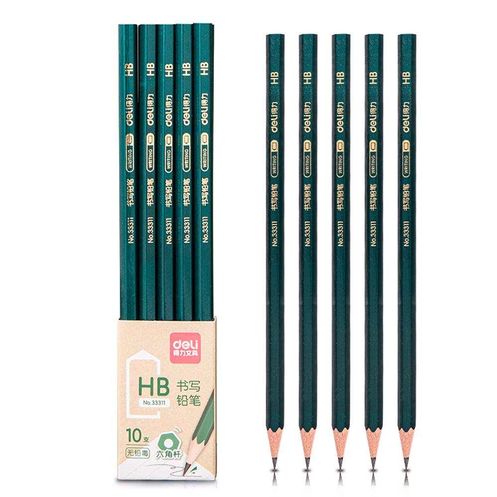 Deli HB Pencils - 10 Pieces – Umall - Australia's Largest Online Asian ...