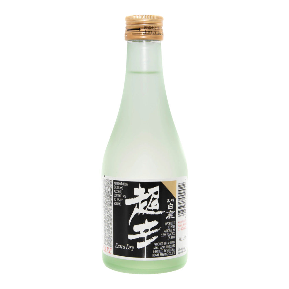 Hakushika Chokara Extra Dry Sake 14–15% 300ml – Japanese Rice Wine ...