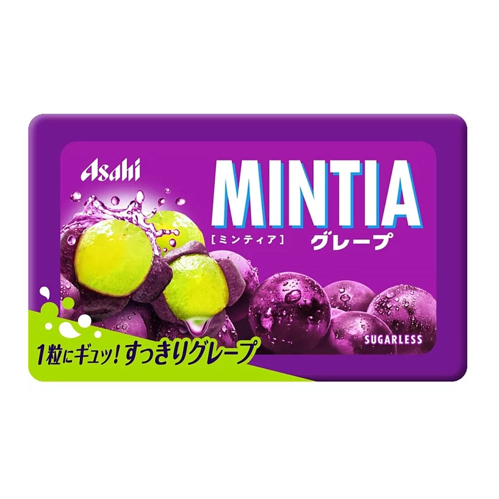 Asahi MINTIA Sugarless Grape Flavored Throat Lozenges - 7g – Umall ...