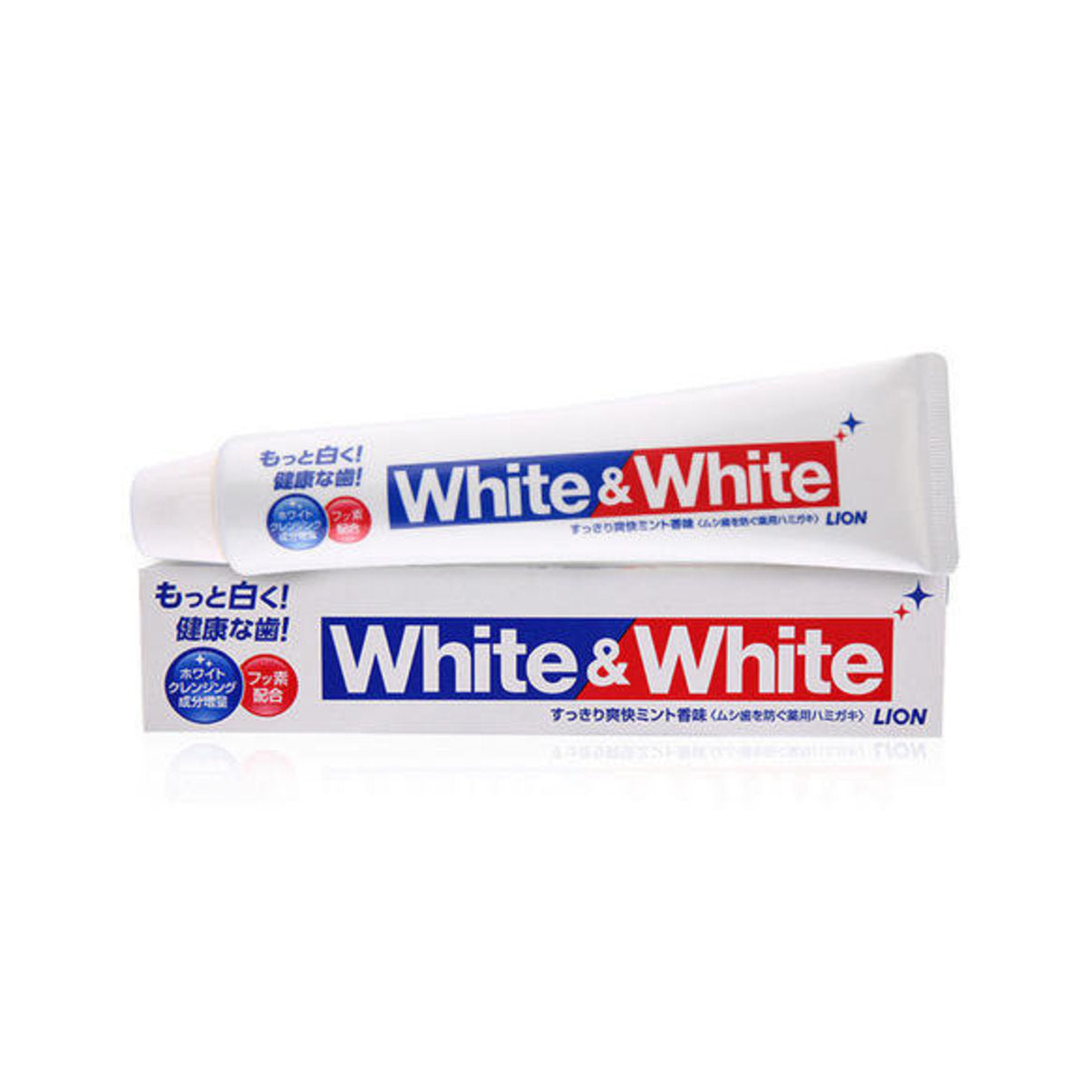 Lion White & White Whitening Toothpaste - Mint Flavor, 150g | Umall ...