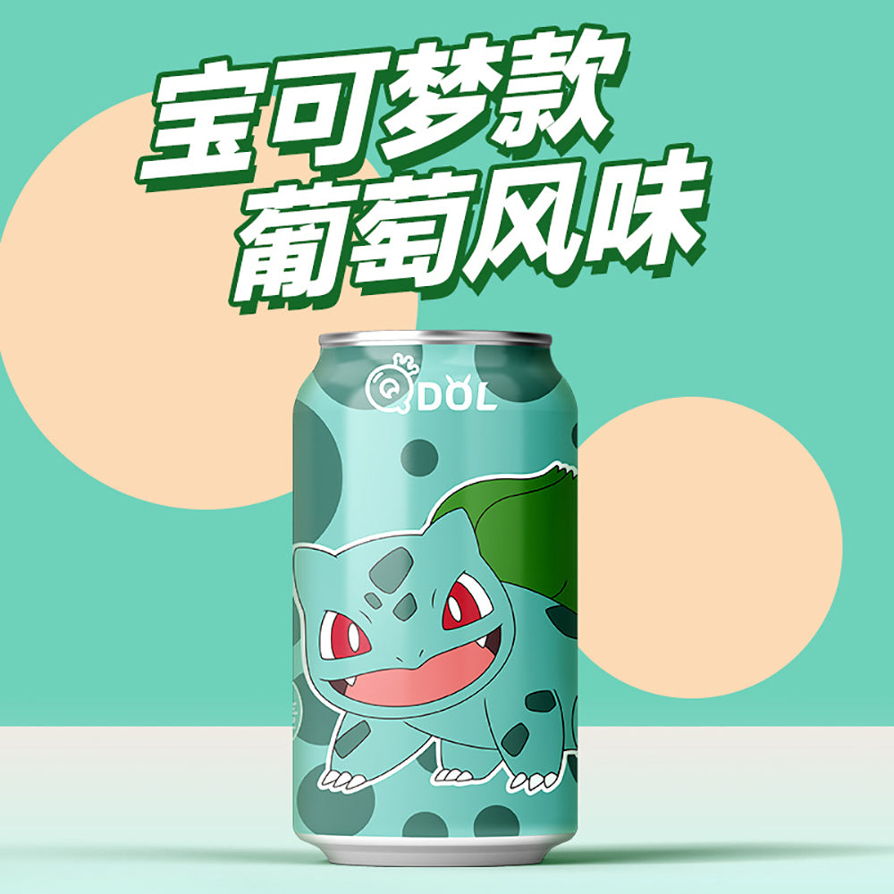 QDOL Grape Flavored Sparkling Water - Pokemon Edition - 330ml – Umall ...