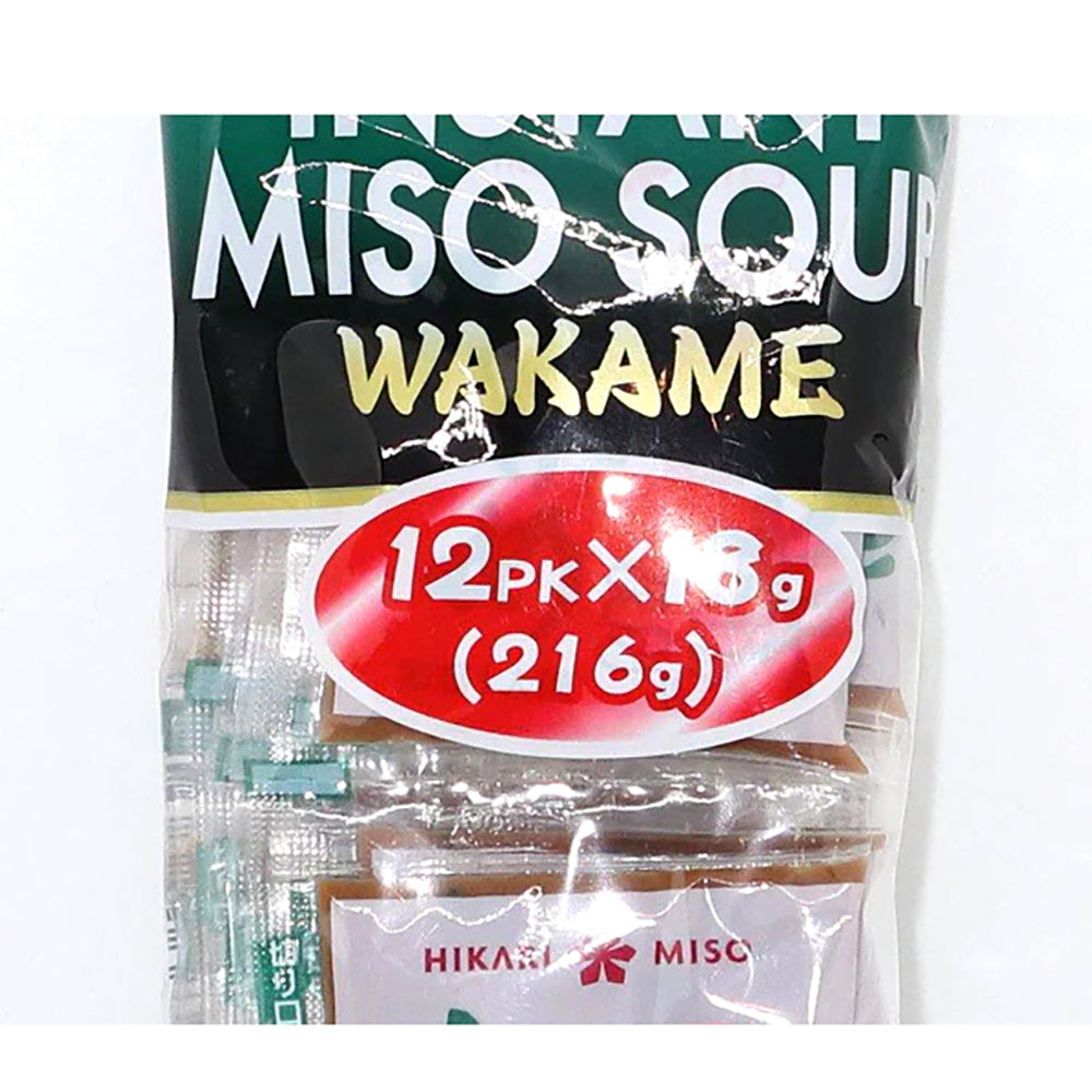 Hikari Instant Miso Soup Wakame - 216g – Umall - Australia's Largest Online Asian Supermarket