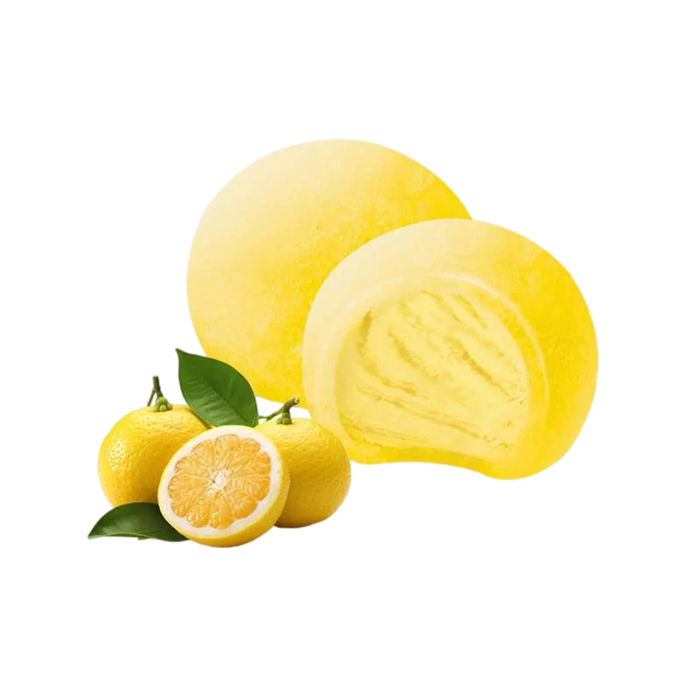 Hernan Frozen Yuzu Cream Mochi 120g - Japanese-Style Citrus Rice Cake ...