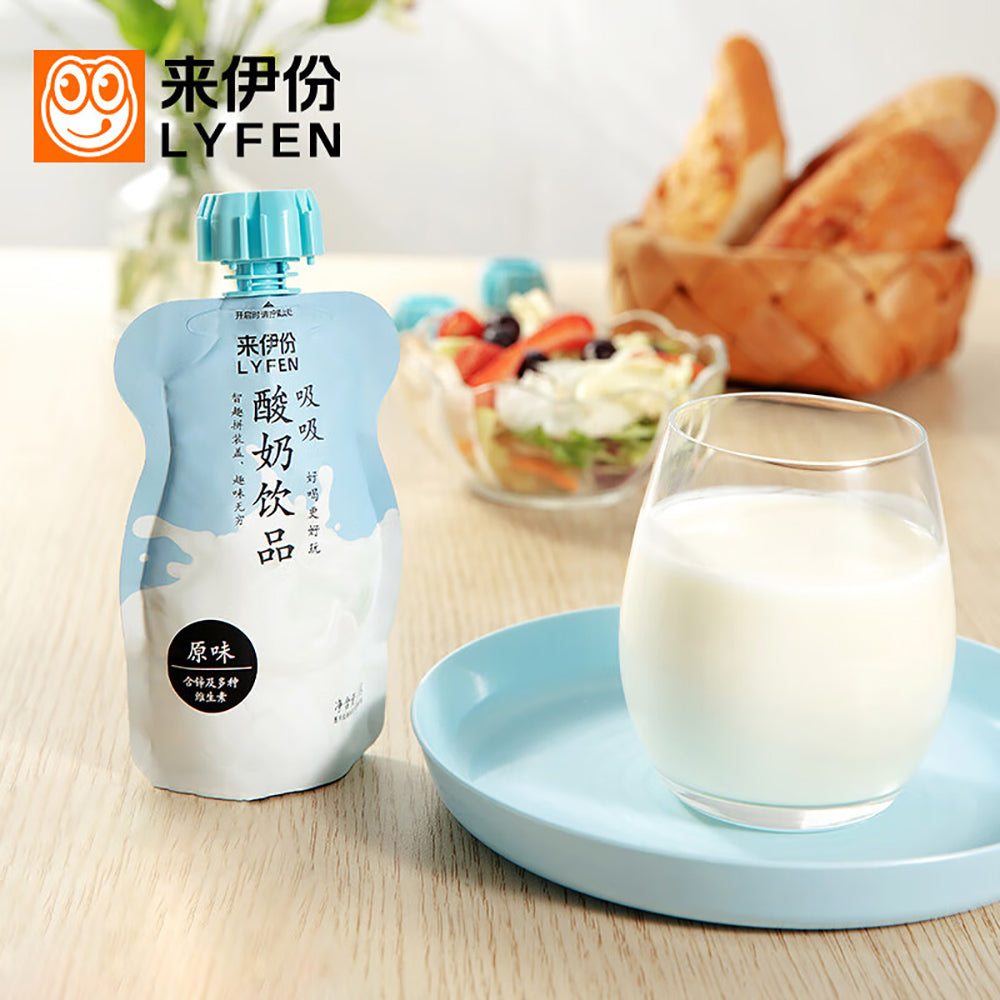 Lyfen Original Flavor Squeezable Yogurt Drink - 100g – Umall - Australia's Largest Online Asian ...