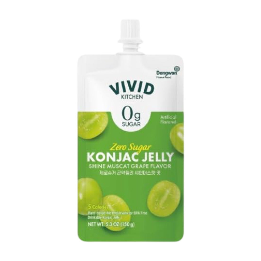 Vivid Kitchen Zero Sugar Shine Muscat Grape Konjac Jelly 150g – Umall ...