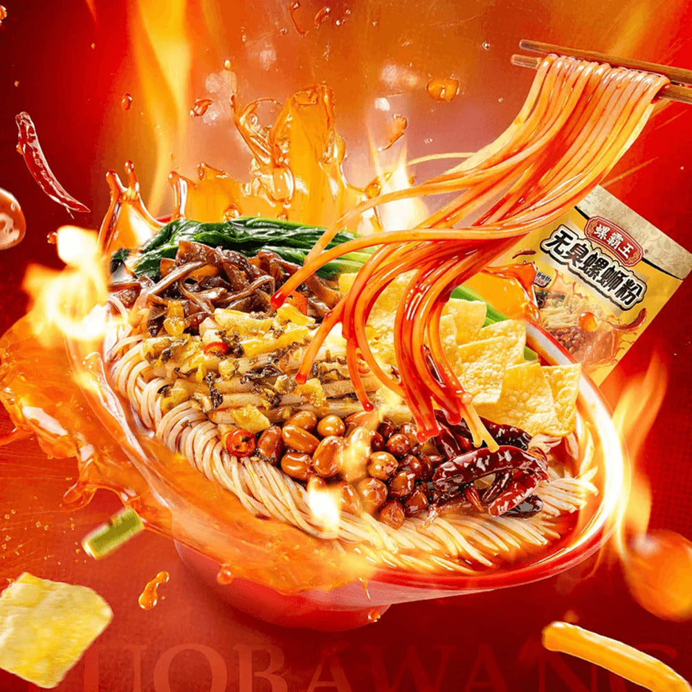 Luobawang Non-Stinky Luosifen 350g - River Snail Rice Noodles – Umall ...