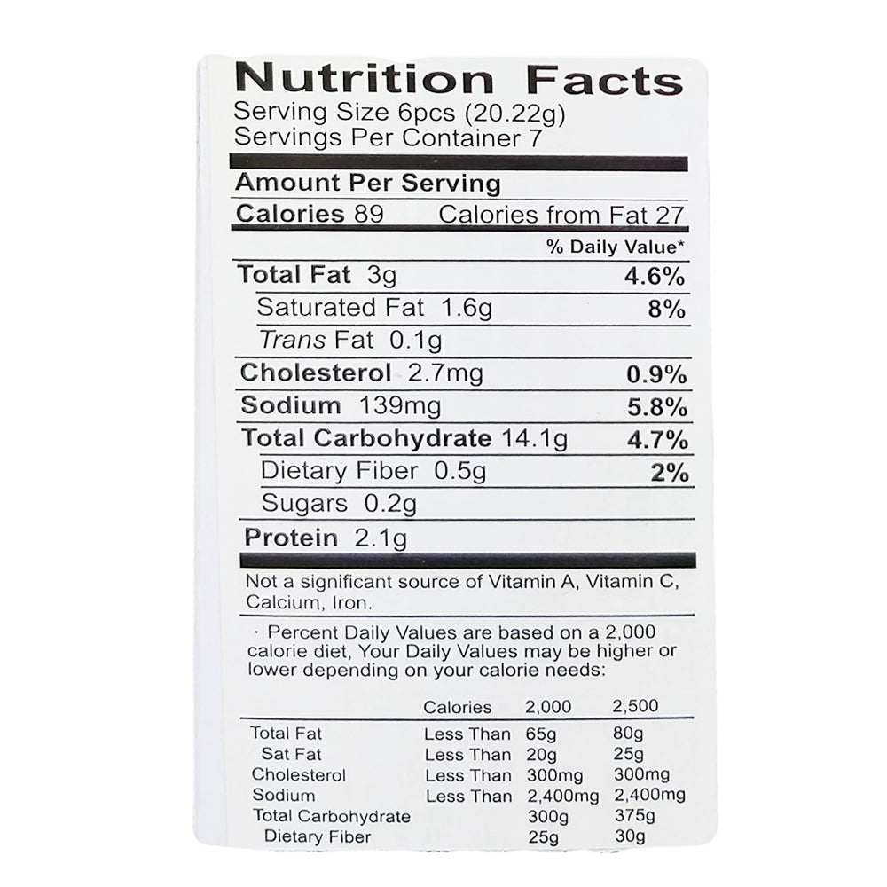 Haitai EDO Saltine Crackers - Original Flavor, 141g – Umall - Australia's Largest Online Asian ...