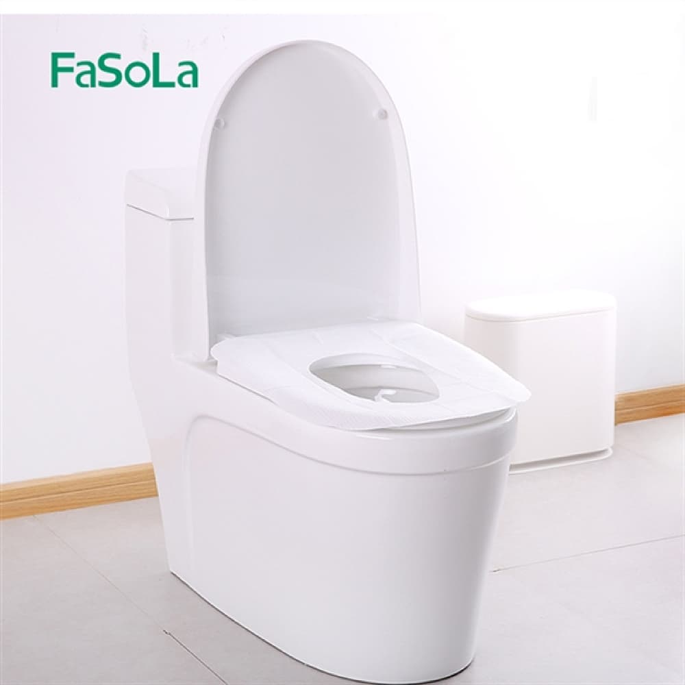 FaSoLa Disposable Toilet Seat Covers - White, 39x45cm, 10 Pieces – Umall - Australia's Largest ...