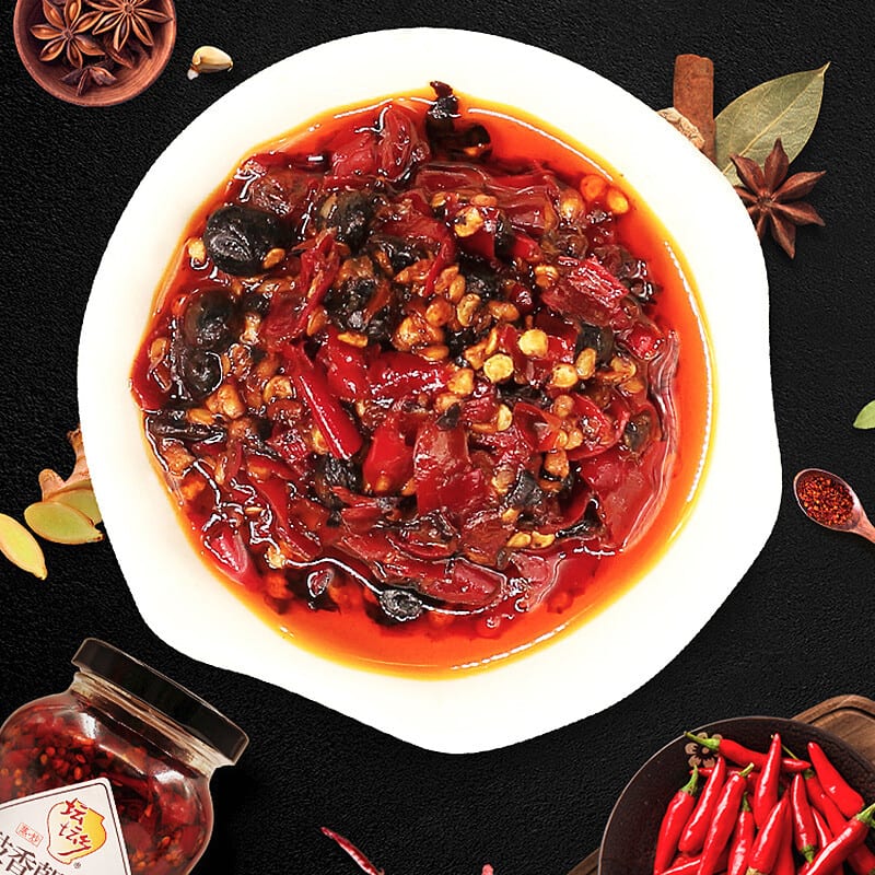 TanTanXiang Black Bean Flavoured Facing Heaven Peppers 280g – Umall - Extensive Asian Groceries ...