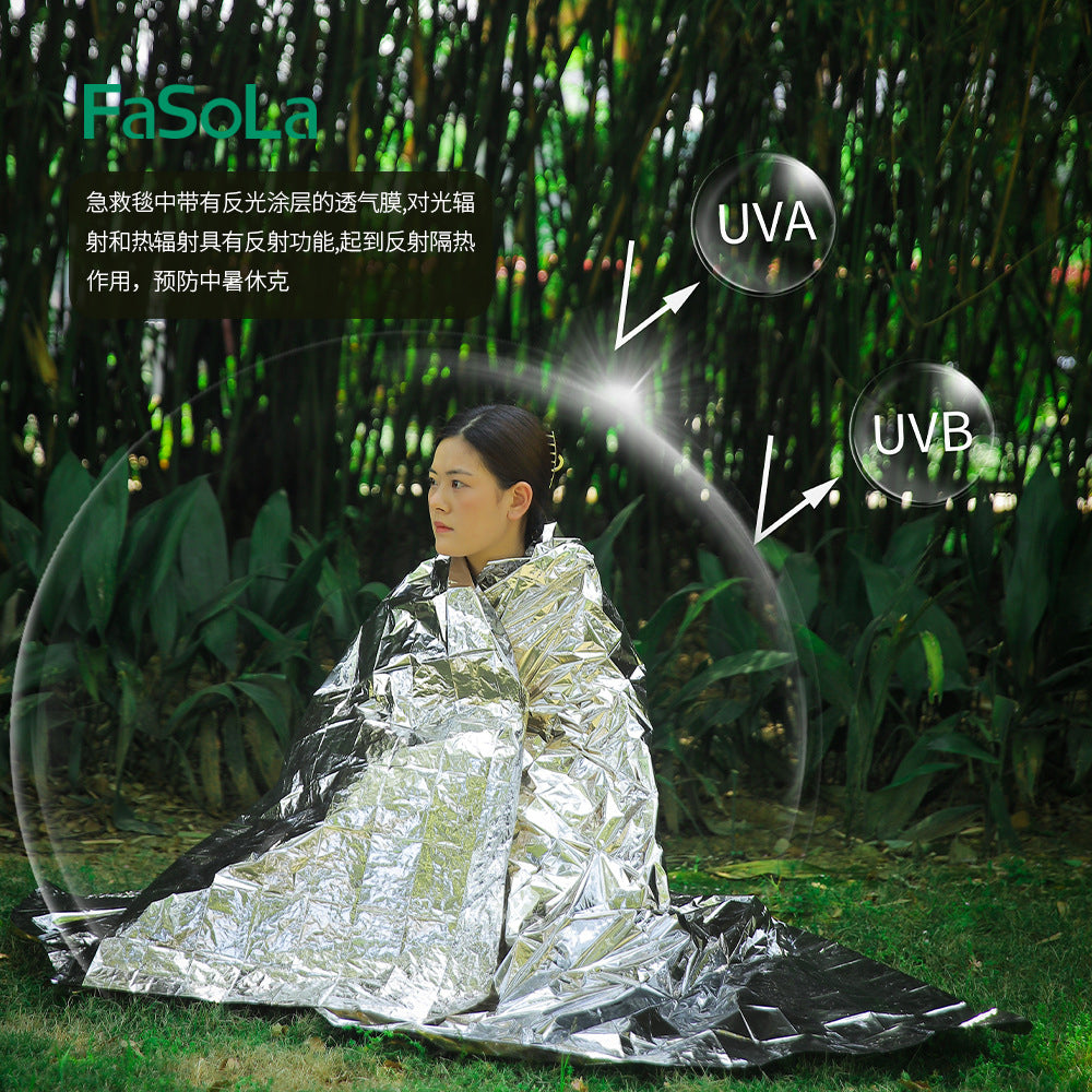 FaSoLa Emergency Blanket - Gold and Silver – Umall - Australia's Largest Online Asian Supermarket