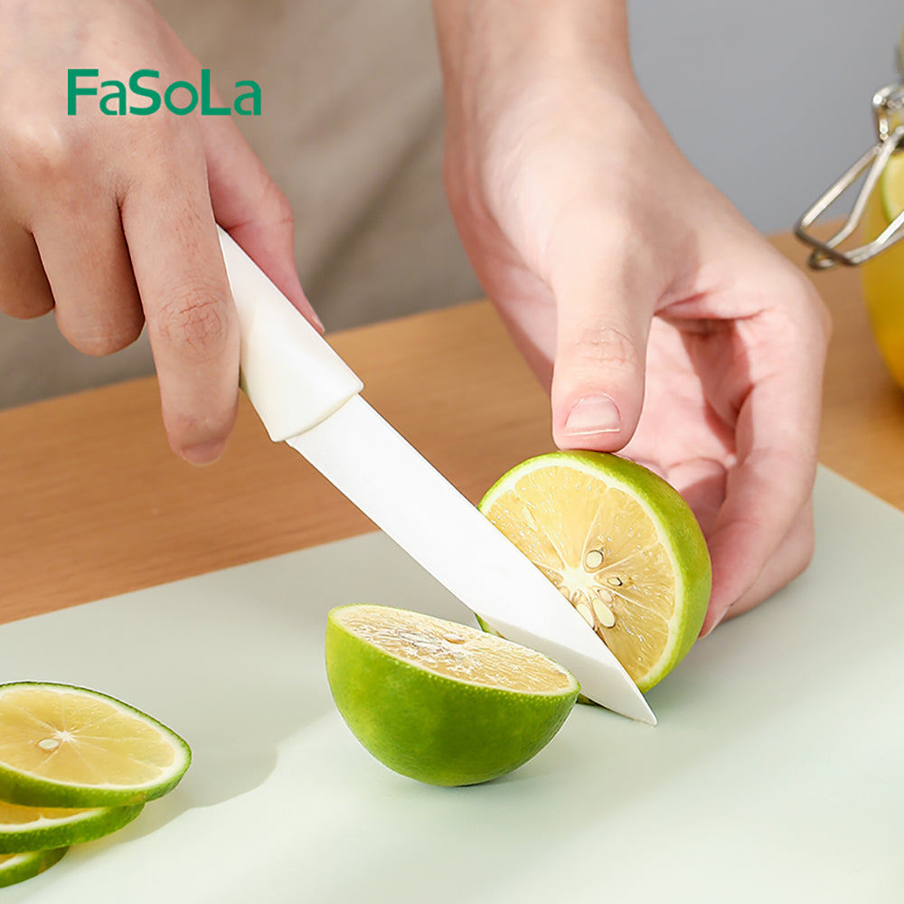 FaSoLa 4-Inch Ceramic Fruit Knife - Olive Green – Umall - Australia's Largest Online Asian ...