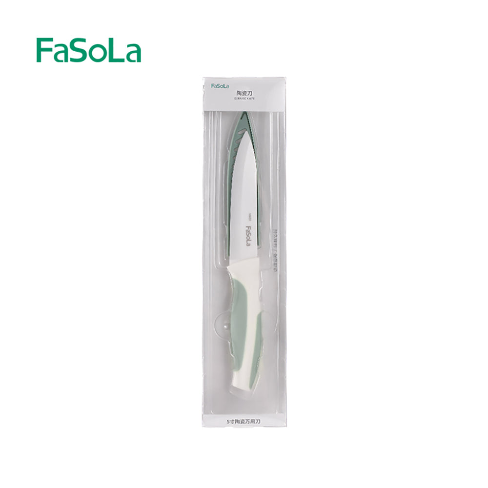 FaSoLa 4-Inch Ceramic Fruit Knife - Olive Green – Umall - Australia's Largest Online Asian ...