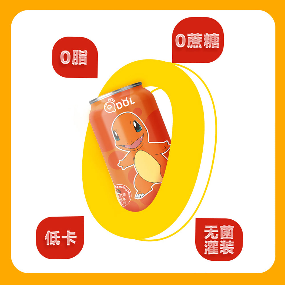QDOL Lychee Flavored Sparkling Water - Pokemon Edition - 330ml – Umall ...