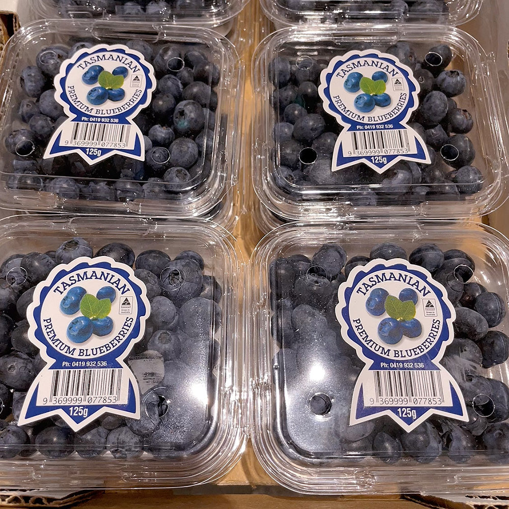 Tasmanian Blueberries 125g – Umall - Australia's Largest Online Asian Supermarket