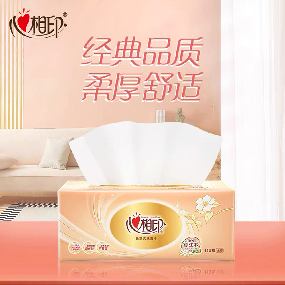 Hearttex Original Wood Series Tissue Paper, 110 Sheets per Pack, 8 Pac ...