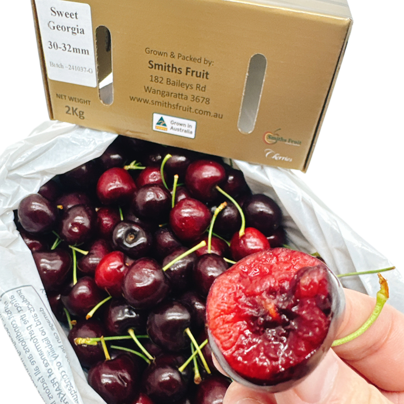 Smiths Fruit Sweet Georgia Cherries Gift Box 30-32mm - 2kg – Umall - Australia's Largest Online ...