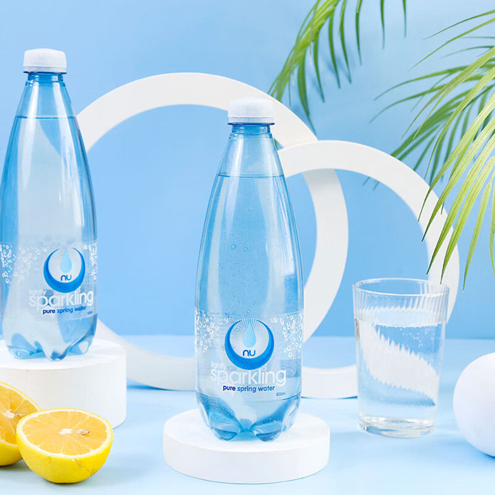 Nu Pure Lightly Sparkling Pure Spring Water - 500ml – Umall - Australia's Largest Online Asian ...