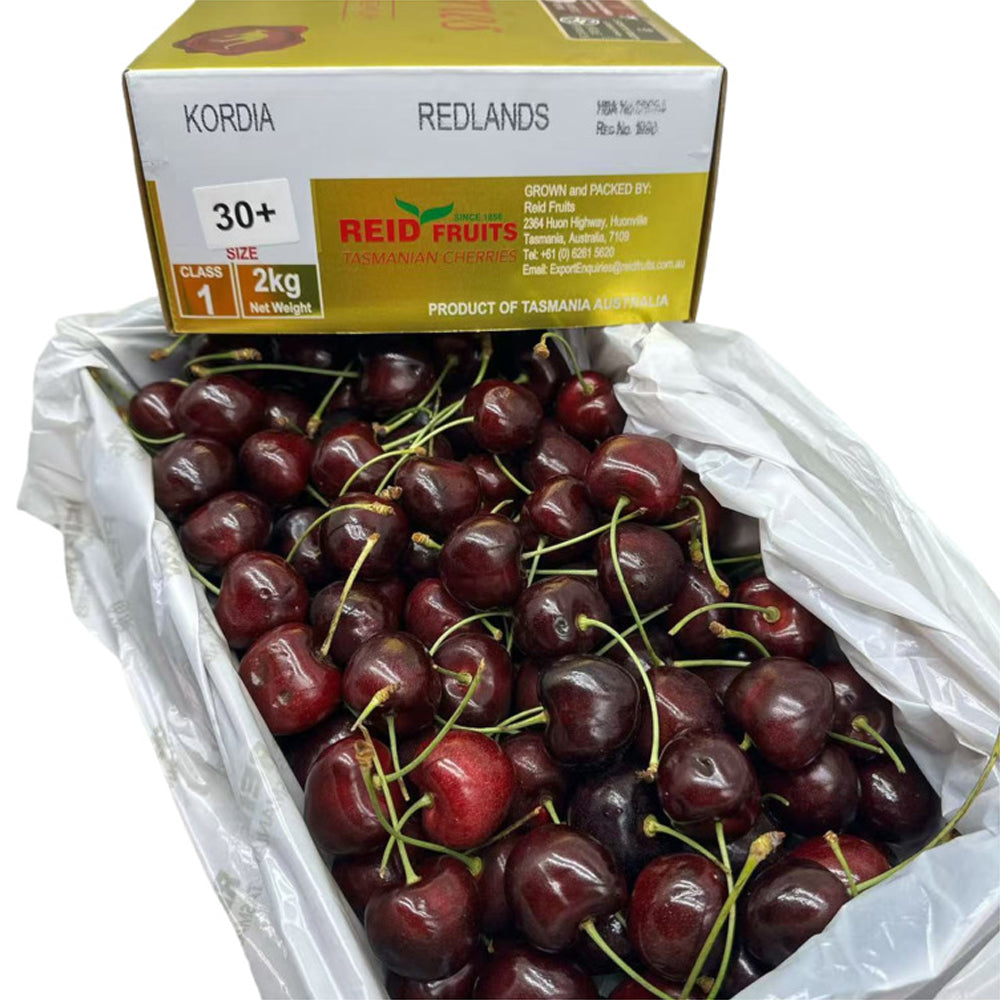 Reid Fruits Kordia Tasmanian Cherries Gift Box 30mm+ - 2kg – Umall ...