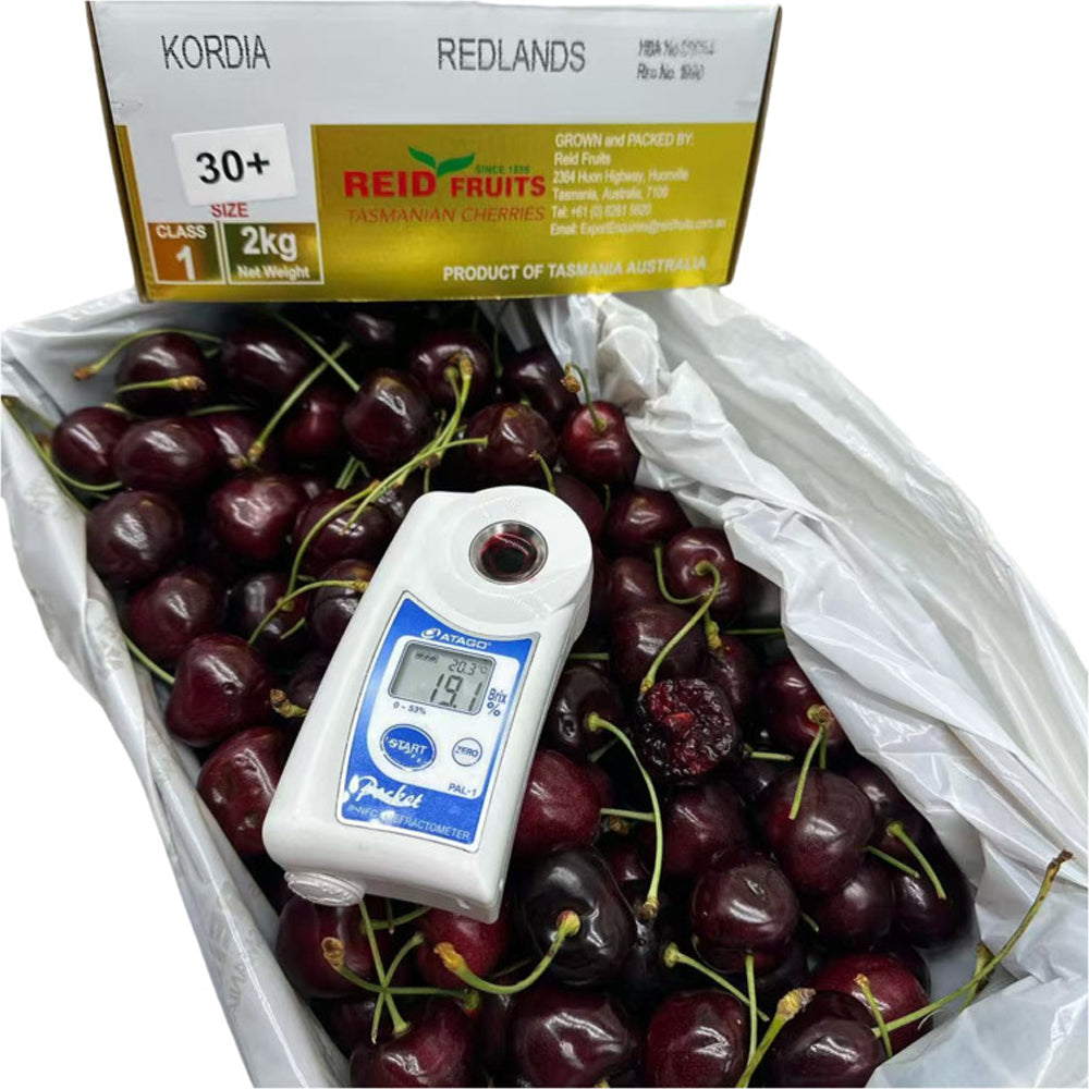 Reid Fruits Kordia Tasmanian Cherries Gift Box 30mm+ - 2kg – Umall ...