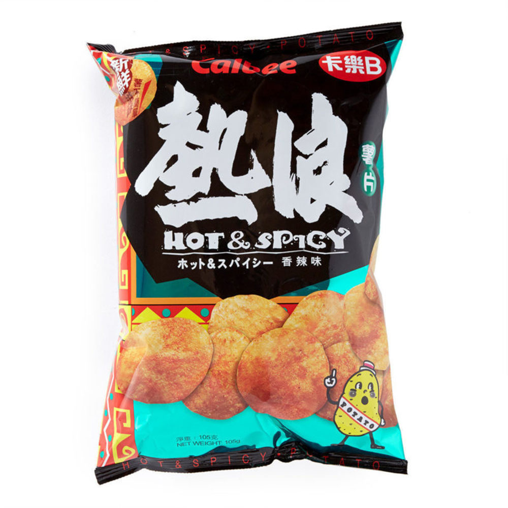 Calbee Hot & Spicy Potato Chips - 105g – Umall - Australia's Largest ...