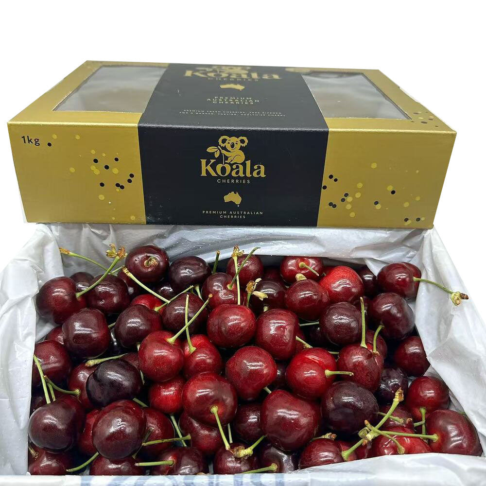 Koala Cherries Premium Gift Box 30–32mm – 1kg – Umall - Australia's ...