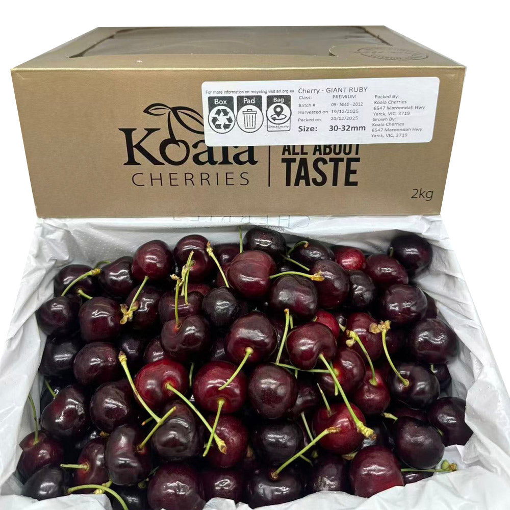 Koala Cherries Giant Ruby 30–32mm Cherry Gift Box 2kg – Umall ...