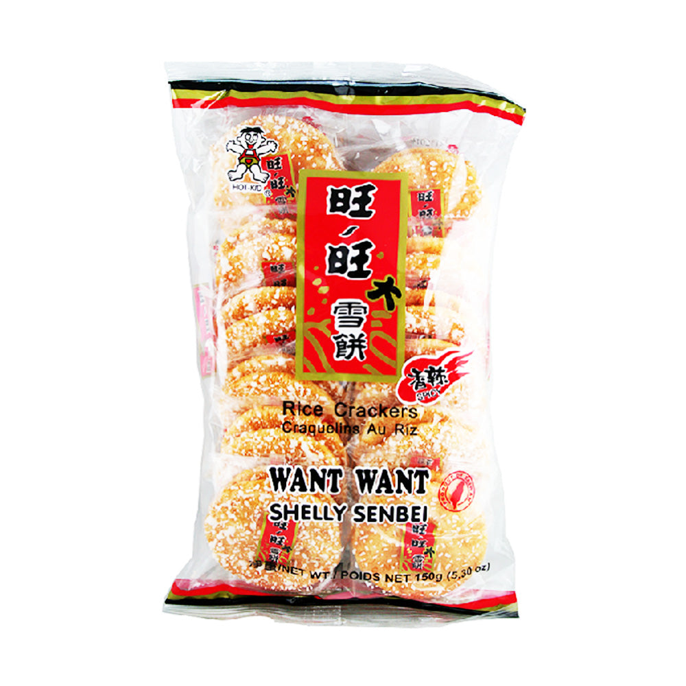 Want Want Spicy Snow Crackers 150g – Umall - Australia's Largest Online ...