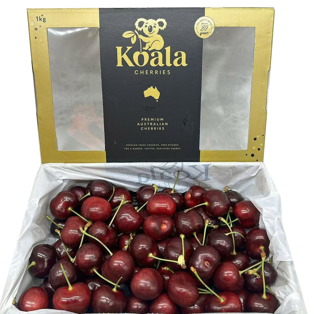 Koala Cherries Premium Gift Box 34–36mm - 1kg – Umall - Australia's ...