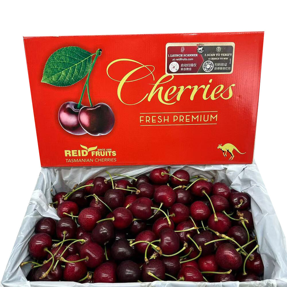 Reid Fruits Premium Tasmanian Cherries Gift Box 30mm+ – 2kg – Umall ...