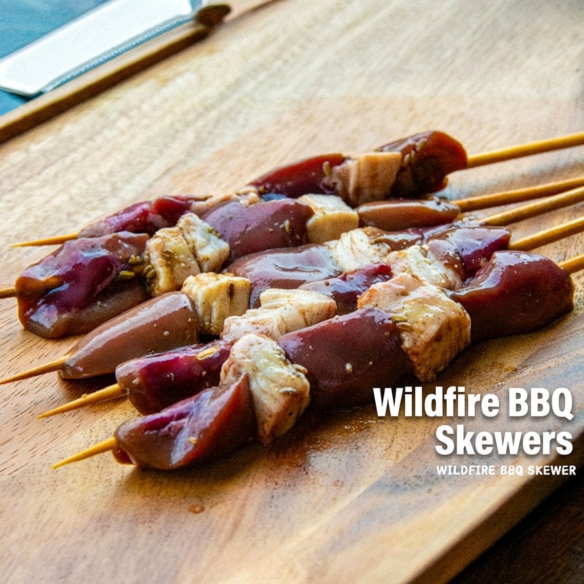 Wildfire Frozen Cumin Lamb Kidney Skewers – 5 Pieces, 200g - BBQ-Ready ...