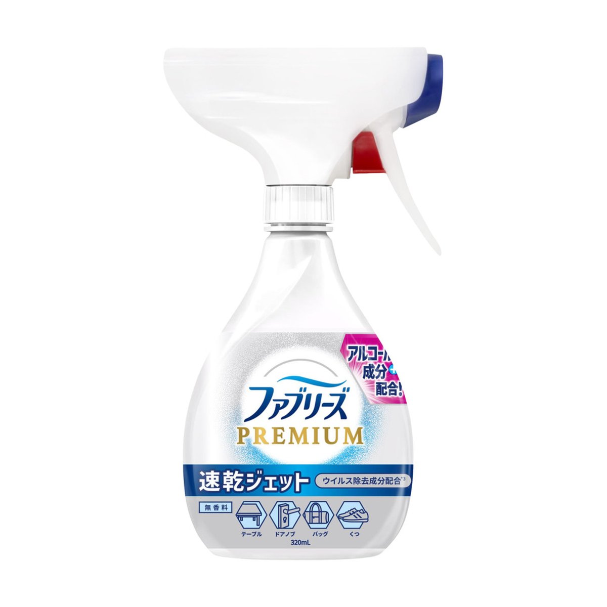 Febreze Premium Quick-Dry Fabric Sanitizing Spray Unscented 320ml ...